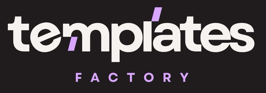 Dashboard – Templates Factory